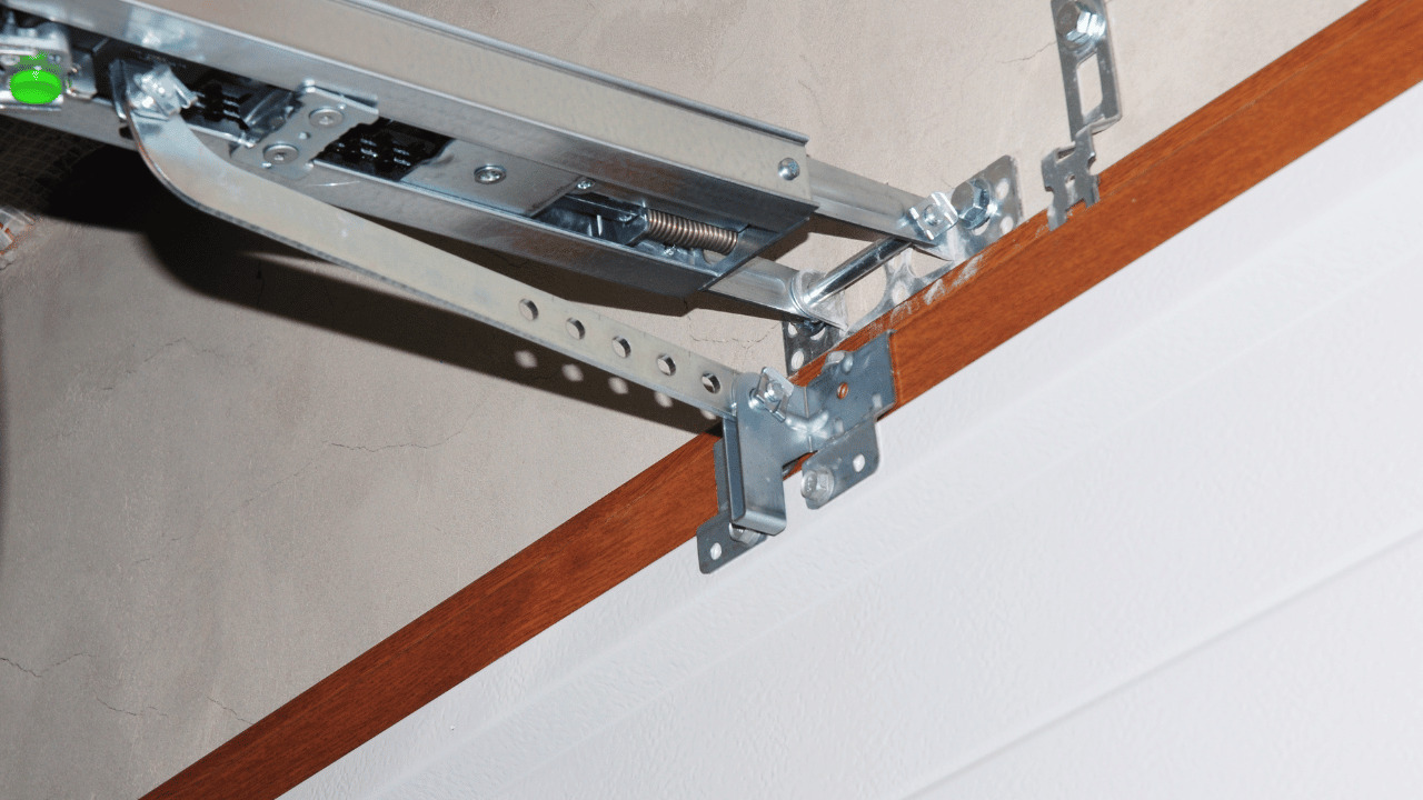 different types of mounting hardware for garage doors?